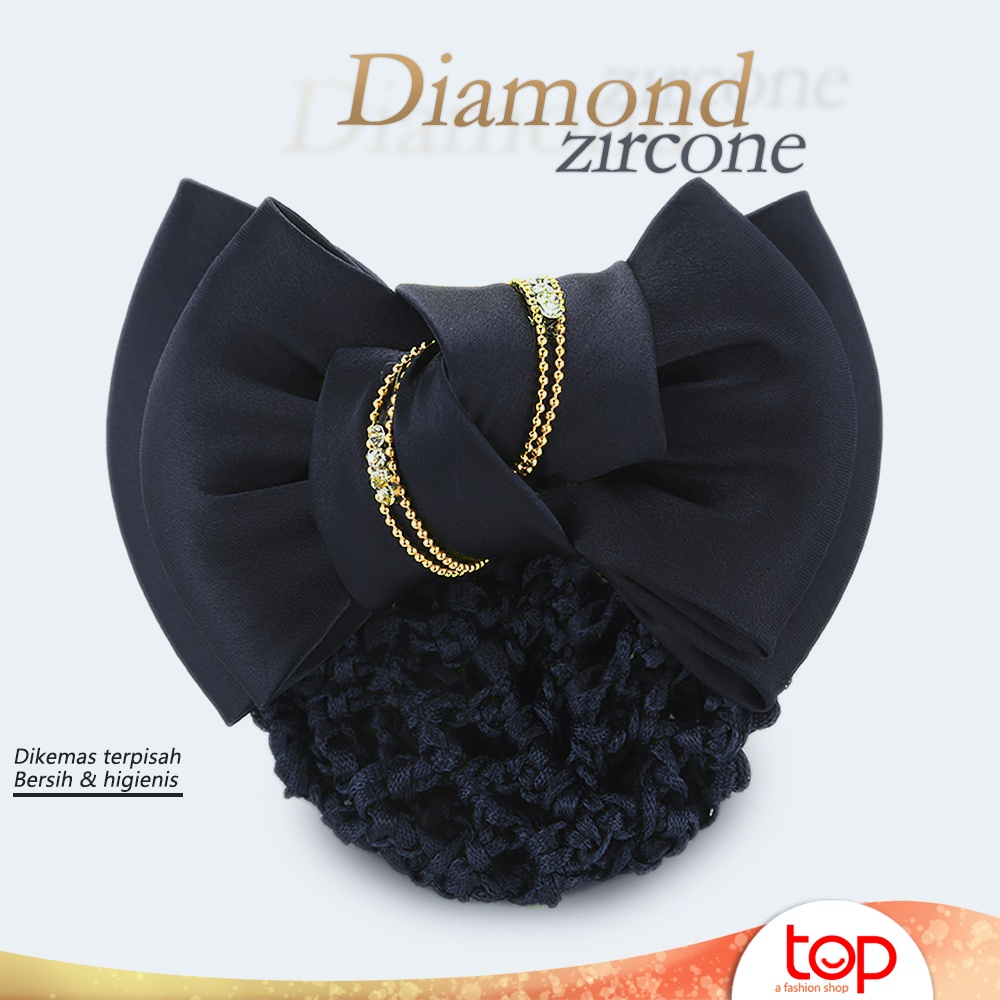 Jual Jepit Rambut Harnet Korea Model Pita / Aksesoris Rambut hairnet ...