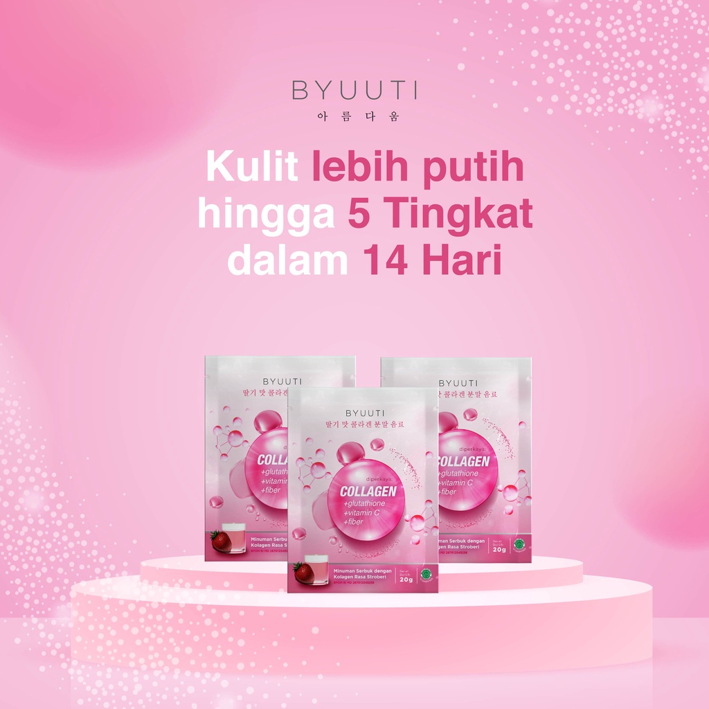 Jual Minuman Kolagen Pemutih Badan Cepat | BYUUTI KEAUTY / K-EAUTY ...