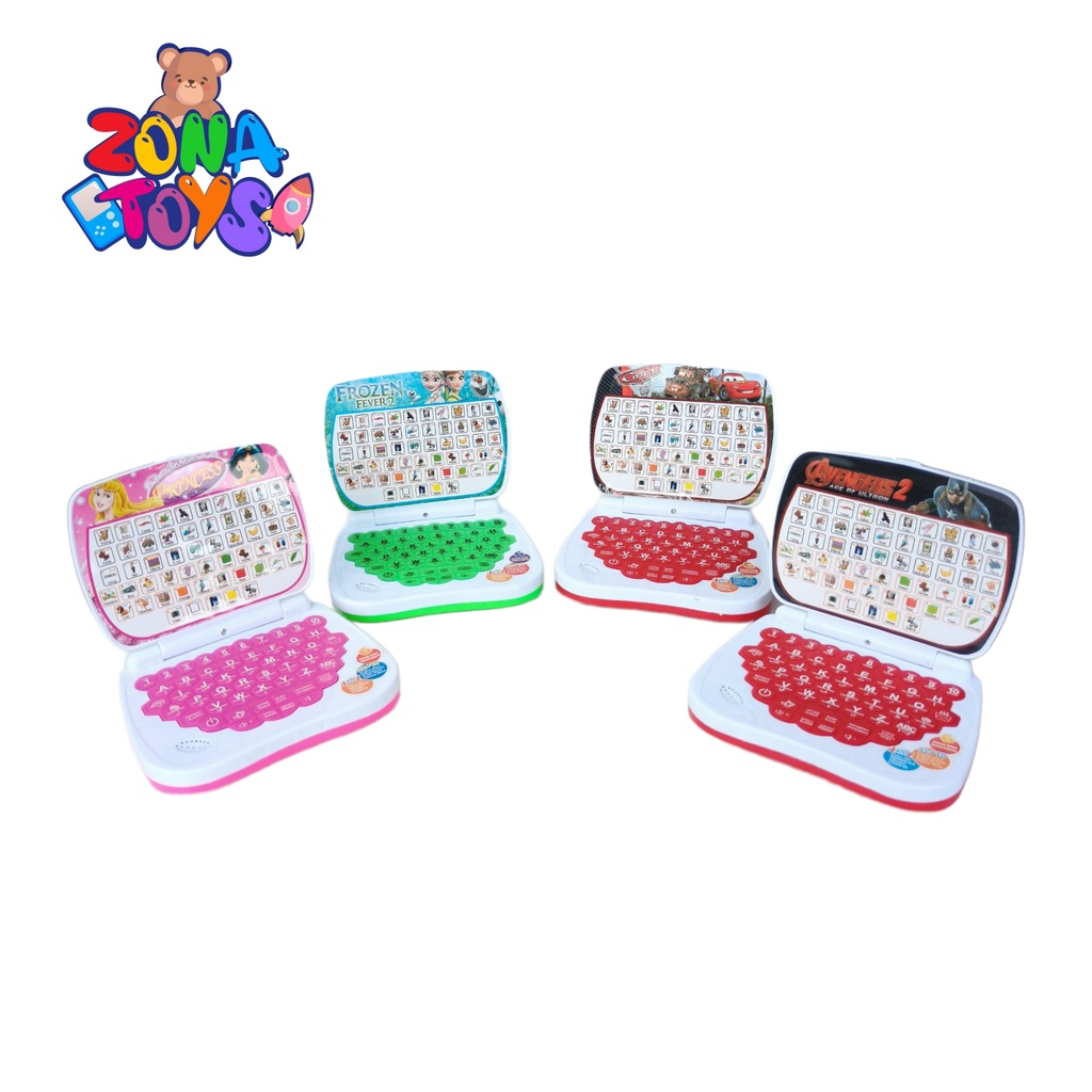 Jual Mainan Anak Mini Laptop 4 Bahasa Alat Bantu Belajar 4in1 | Shopee ...