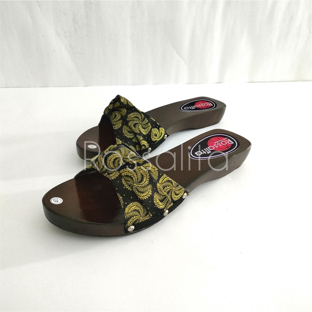 Jual Sandal wanita/Sandal bakiak/Kelom geulis teplek khas tasikmalaya ...