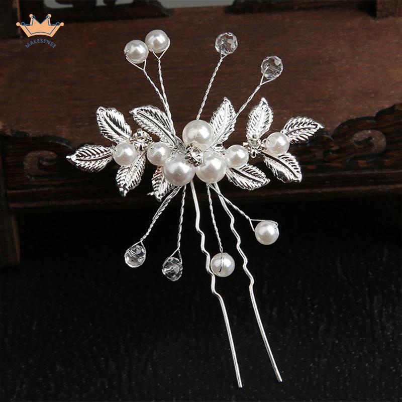 Jual COD⭐Wedding Bridal/Tusuk Konde/Jepit Rambut Buatan Tangan Mutiara ...