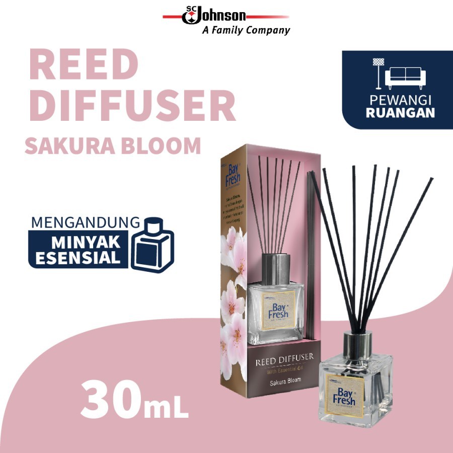 Jual Reed Diffuser Bay Fresh Pengharum Ruangan Sakura Bloom 30 ml ...