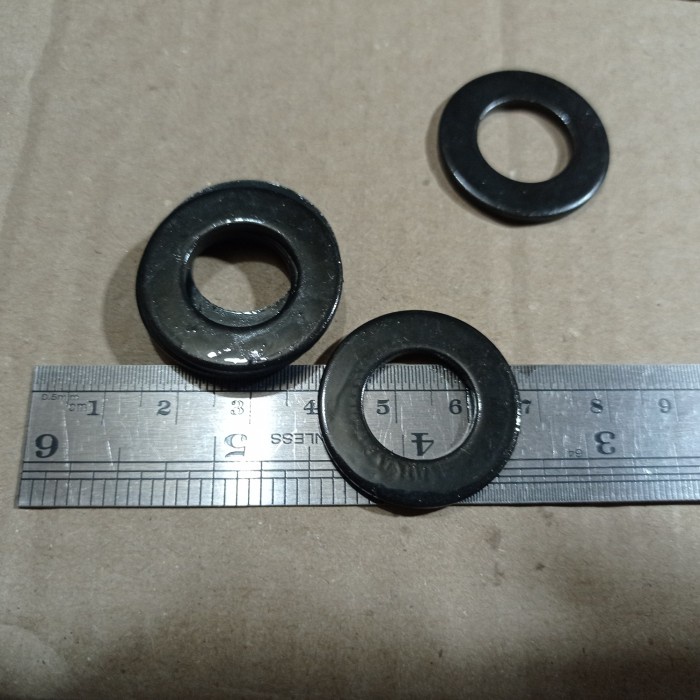 Jual RING M14 PLAT BAJA / WASHER M14 BAHAN BAJA HITAM | Shopee Indonesia