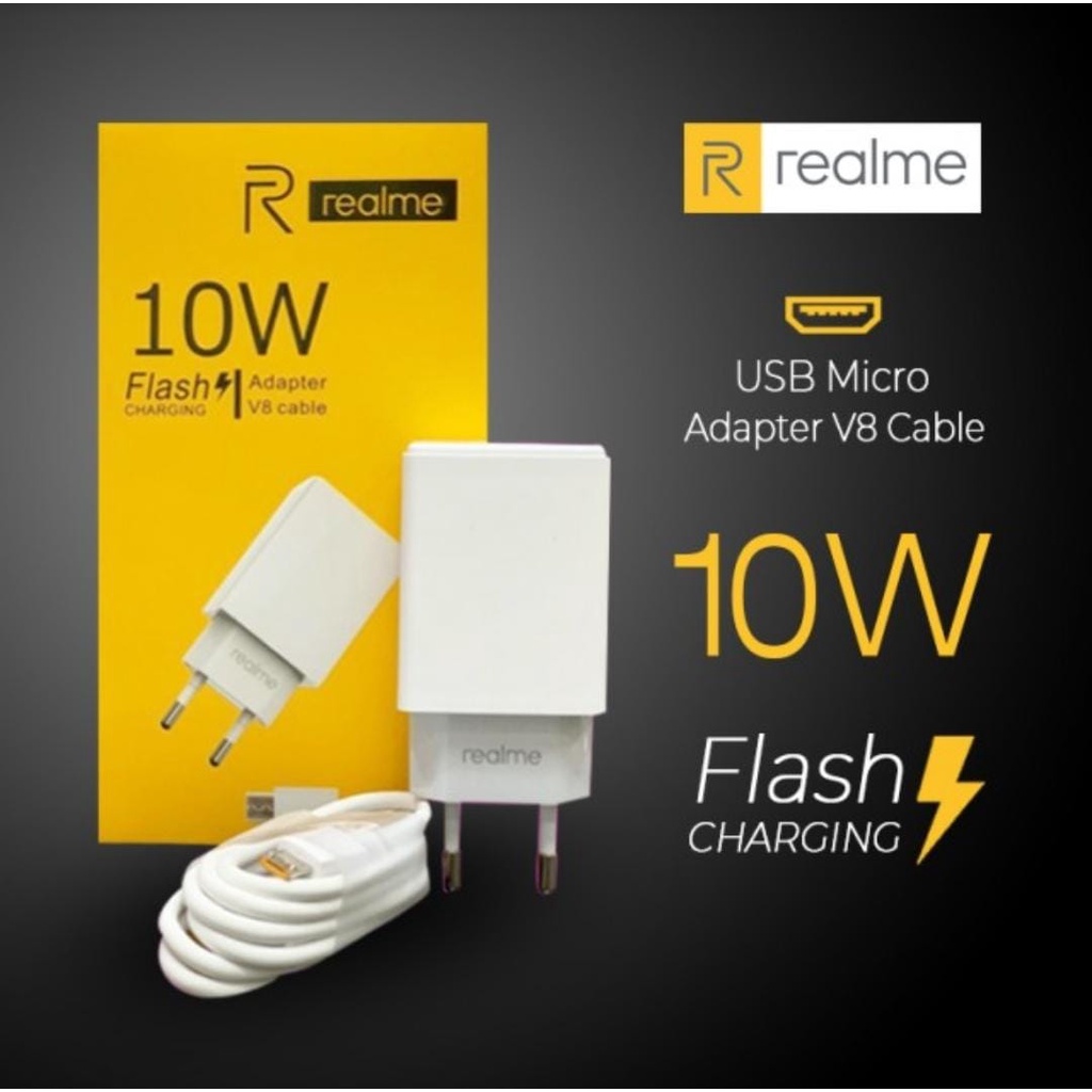 Jual Charger REALME 10W AK933 2A MICRO USB C1 C2 C3 C11 C12 C20 C21 2 PRO 3 5 5i U1 Narzo 50 ...