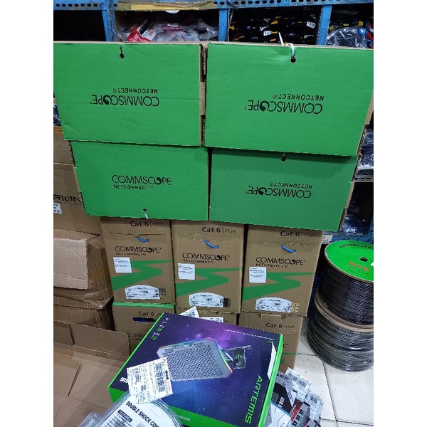 Jual Kabel UTP Commscope cat6 305m indor Kabel LAN Rj45 | Shopee Indonesia