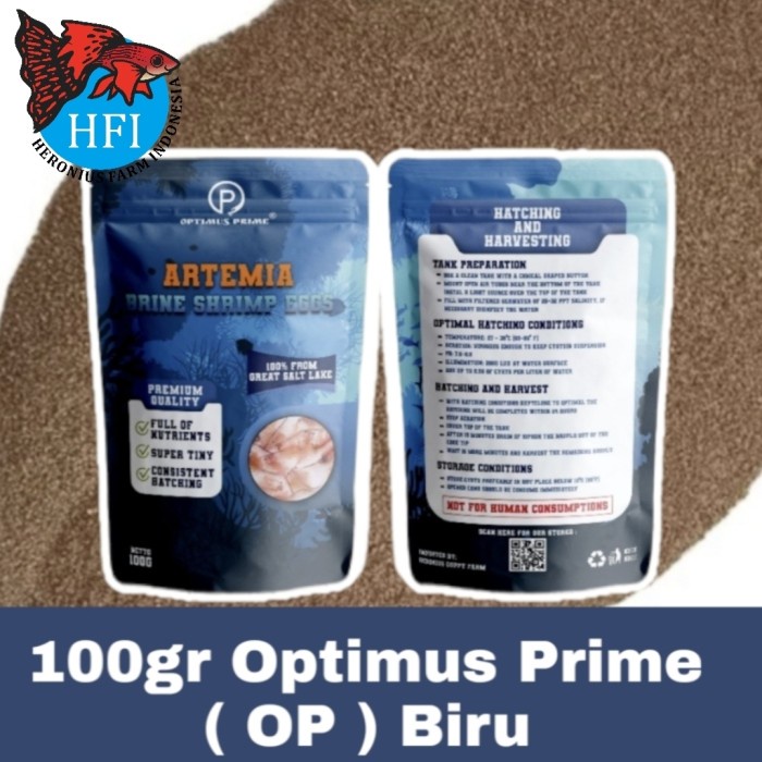 Jual Artemia Optimus Prime Net 100 Gram | Shopee Indonesia