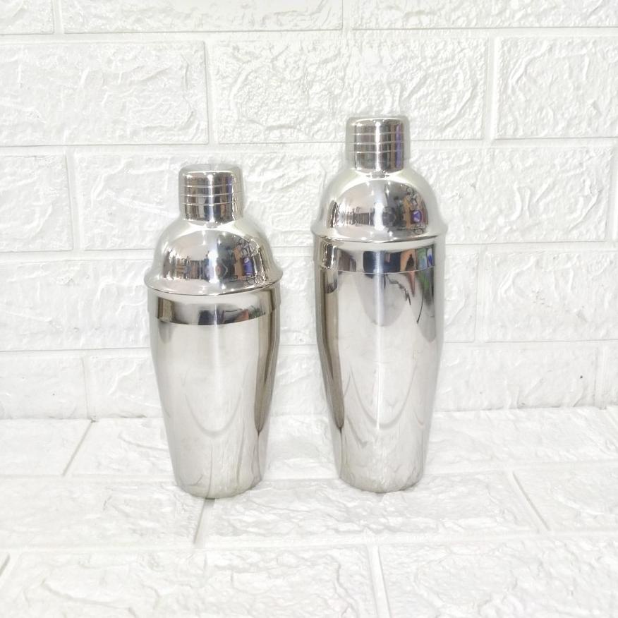 Jual PRODUK- SHAKER STAINLESS KOCOKAN MINUM COCKTAIL SHAKER STAINLESS ...