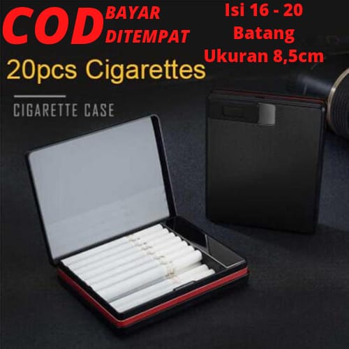 Jual Tempat Rokok - Kotak Rokok - Tempat Rokok Plus Korek 20 Slot ...