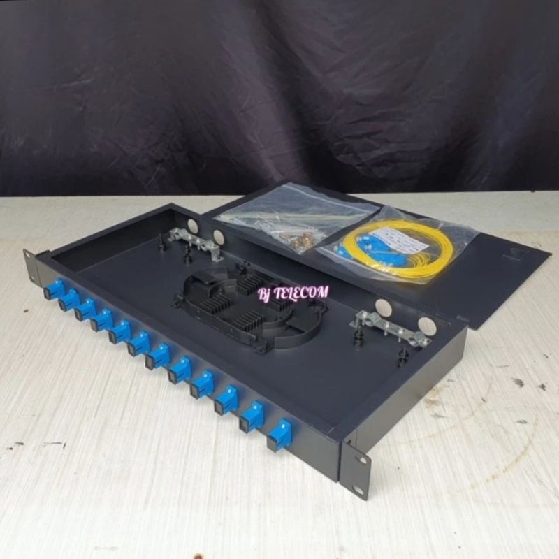 Jual Otb 12 core SC lengkap pigtail singlemode / ODF 12 core SC fullset ...