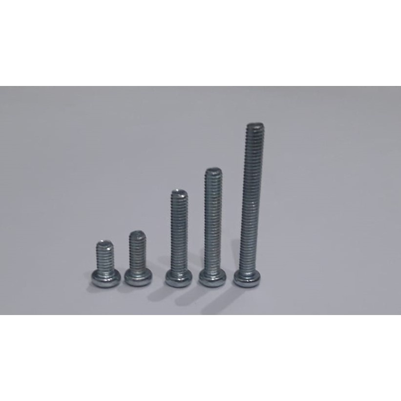 Jual Baut JP M8 Kepala Obeng Plus/putih galvanis drat halus murah | Shopee Indonesia