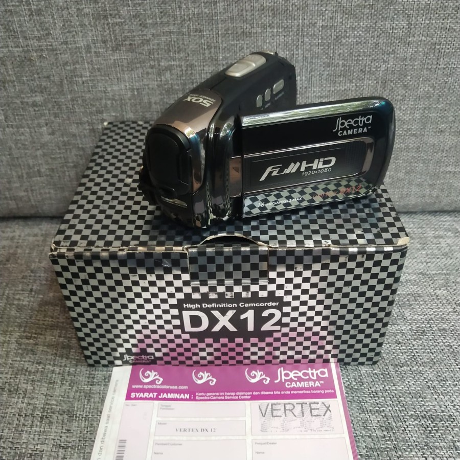 Jual Spectra DX12 DX-12 New Handycam Murah Garansi Resmi | Shopee Indonesia