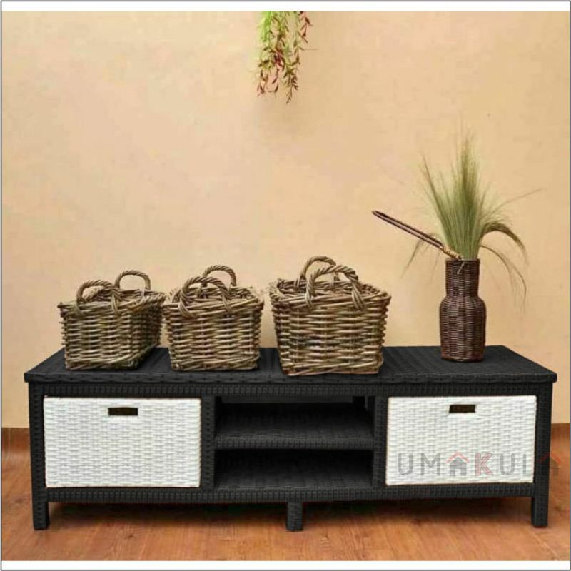 Jual RAK 3 DVD RANGKA HITAM 2 laci STD MOTIF RANTAI FULL COLOR SUSUN ...