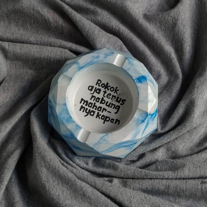 Jual Asbak CUSTOM TEKS Aesthetic | Ashtray Aesthetic CUSTOM TEXT ...