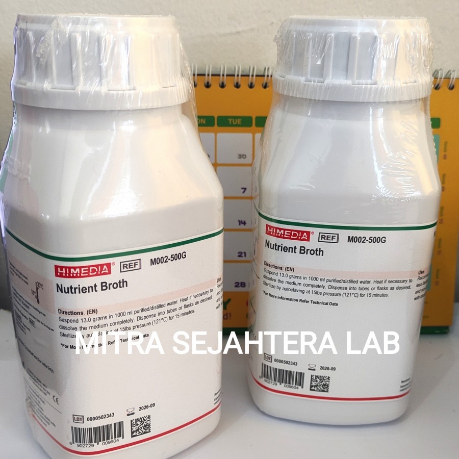 Jual Nutrient Broth M002 Himedia Media Mikrobiologi NB | Shopee Indonesia