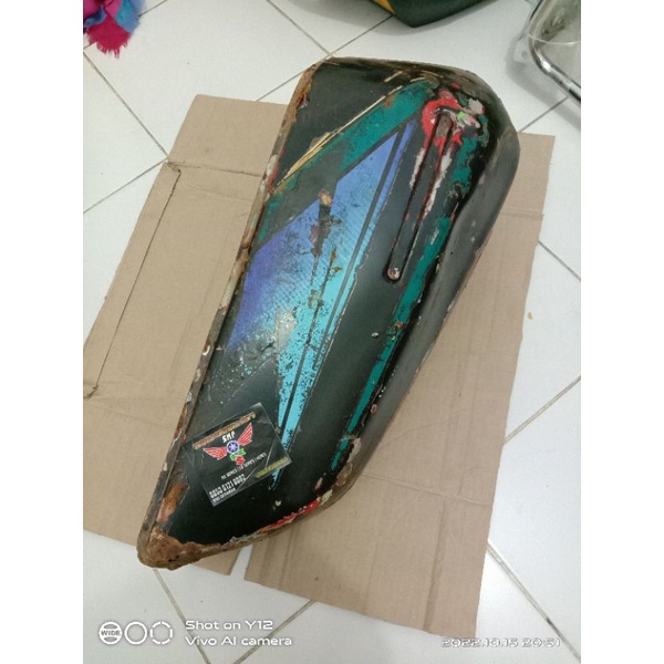 Jual Tangki bensin Kawasaki Binter GTO Mach 2 original. | Shopee Indonesia