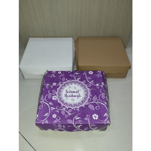 Jual Kotak R8/Kotak nasi/Kotak nasi kertas/kotak catering/Wadah nasi ...