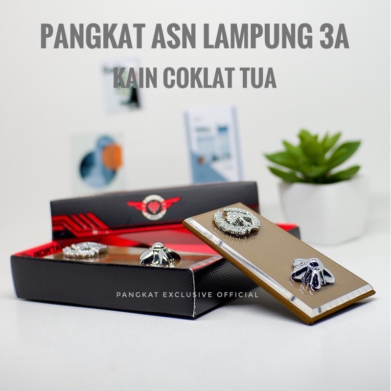 Jual Tanda pangkat Asn lampung 3a Full Akrilik - MORTAL EXCLUSIVE ...