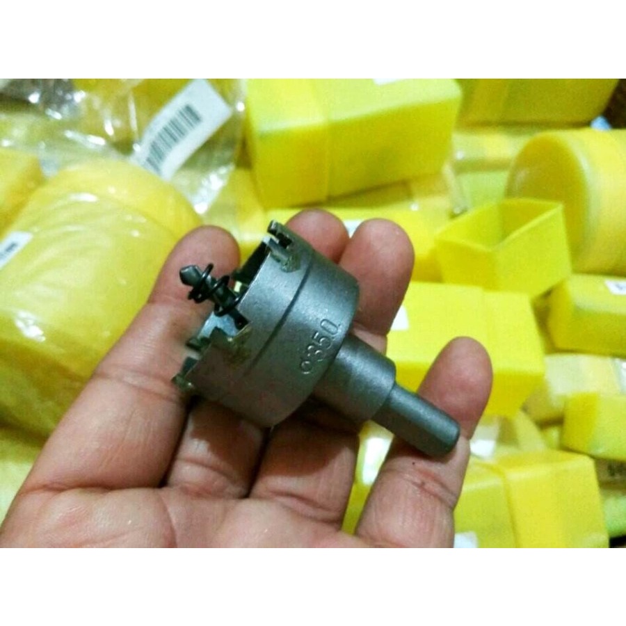 Jual mata bor hole saw TCT Carbide tip holesaw bor pelubang besi ...
