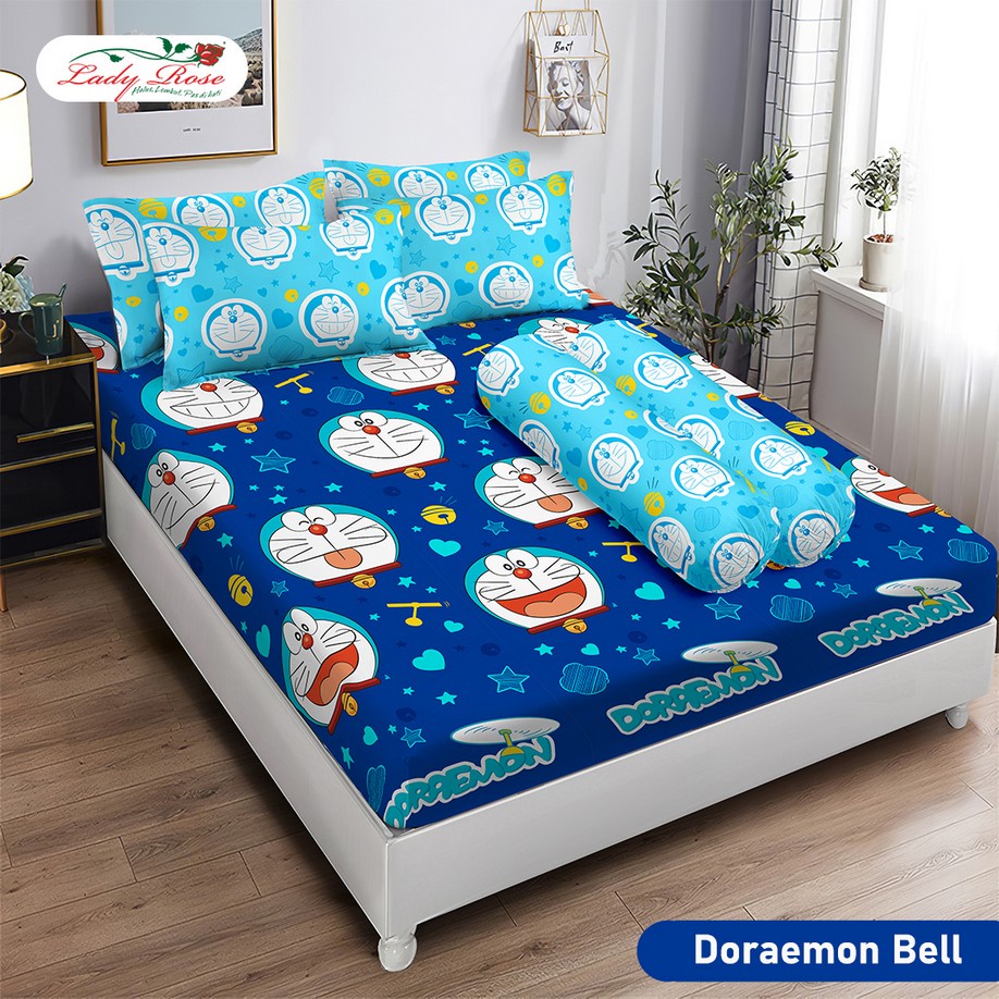 Jual SPRE LADY ROSE DORAEMON UKURAN KING 180X200 dan QUEEN 160X200 KRTN ...