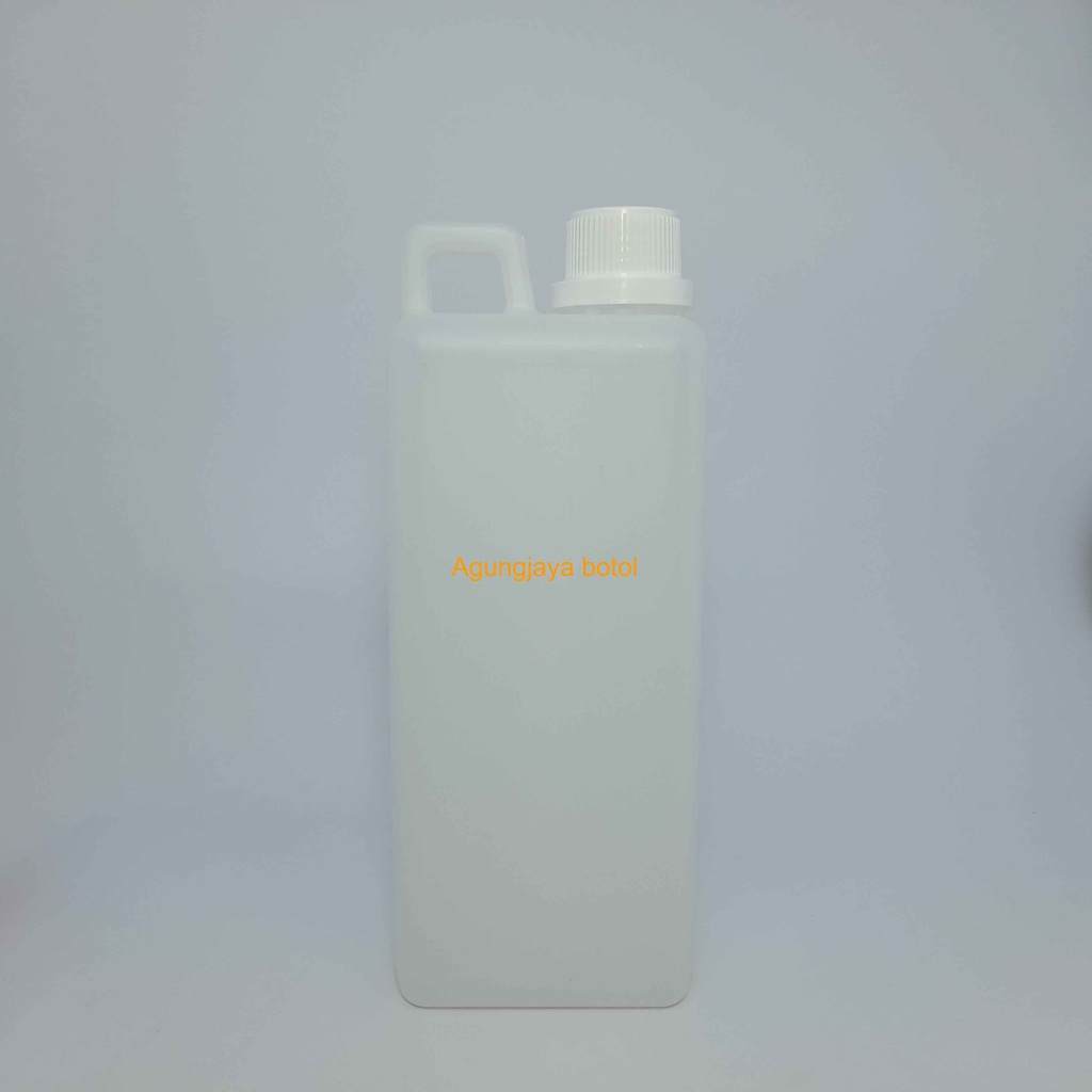Jual Botol Jerigen 1 L Kotak Natural HDPE Neck 30 Set A/Jerigen 1000 Ml ...