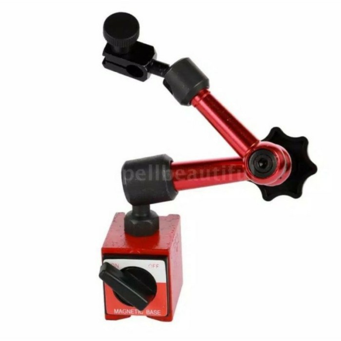 Jual Magnetic Stand Base Holder Flexible Shock / Dudukan Dial Indicator ...