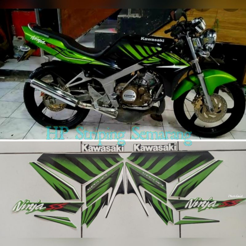 Jual Striping Ninja SS th 2014 Hijau | Shopee Indonesia