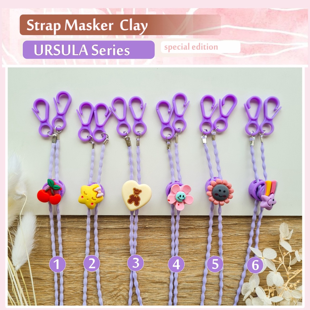 Jual Basic Strap Masker 2in1 (Tanpa Mutiara) Lucu & Cantik - Konektor ...
