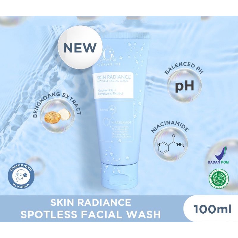 Jual Madame Gie Skin Radiance Spotless Facial Wash 100ml | Shopee Indonesia