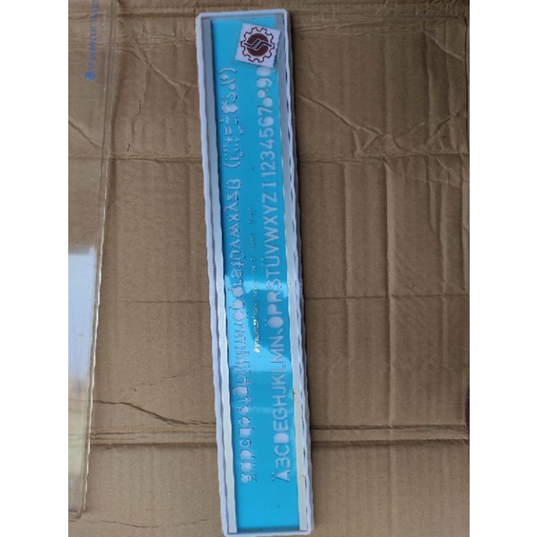 Jual Penggaris huruf, sablon huruf, mall huruf Staedtler | Shopee Indonesia