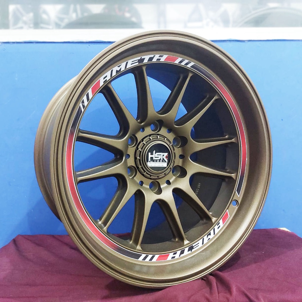 Jual VELG MOBIL PAJERO FORTUNER MODEL JDM RACING R18 TIPE AMETH HSR ...