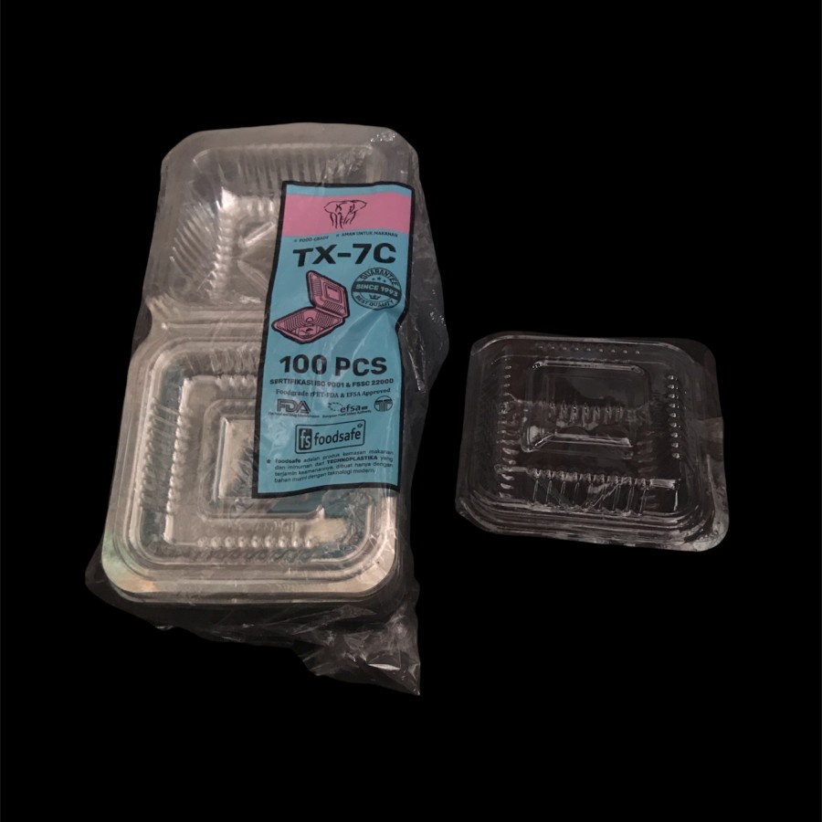 Jual MIKA KUE 7C MIKA PLASTIK ISI 100 PCS | Shopee Indonesia