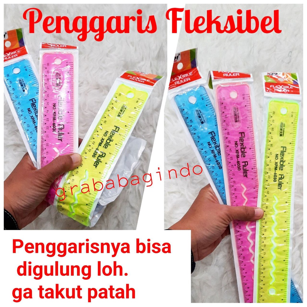 Jual PENGGARIS FLEKSIBEL / ROL LENTUR / RULLER BISA DIGULUNG | Shopee ...