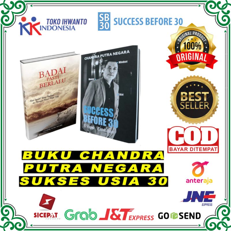 Jual Buku Chandra Putra Negara Sb30 Pengembangan Diri Success Before 30 ...