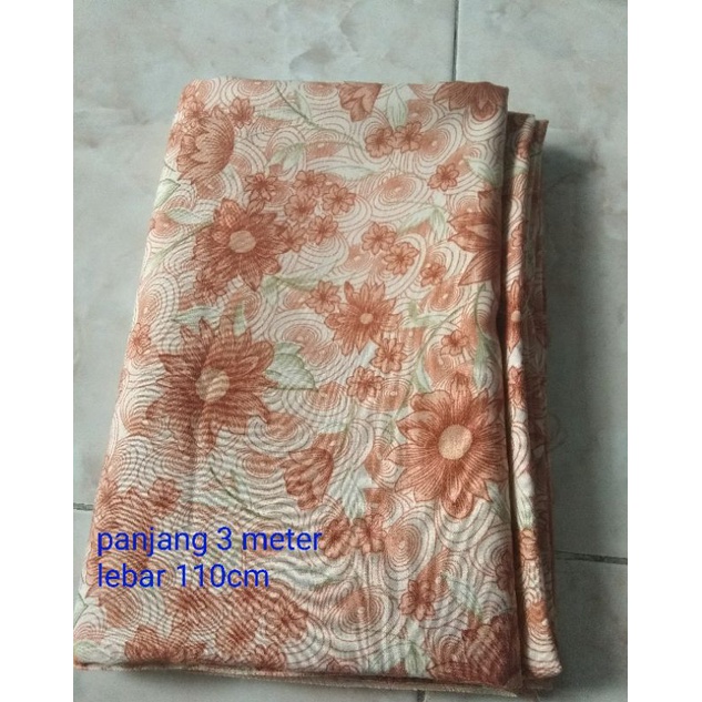 Jual kain motif bunga 3meter | Shopee Indonesia