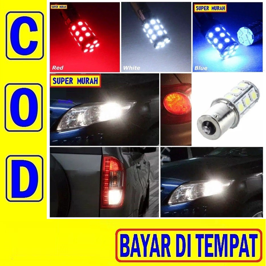 Jual Lampu Sein LED Lampu Mundur Truk Bis 24 Volt 1156 Bayonet Kaki 1 ...