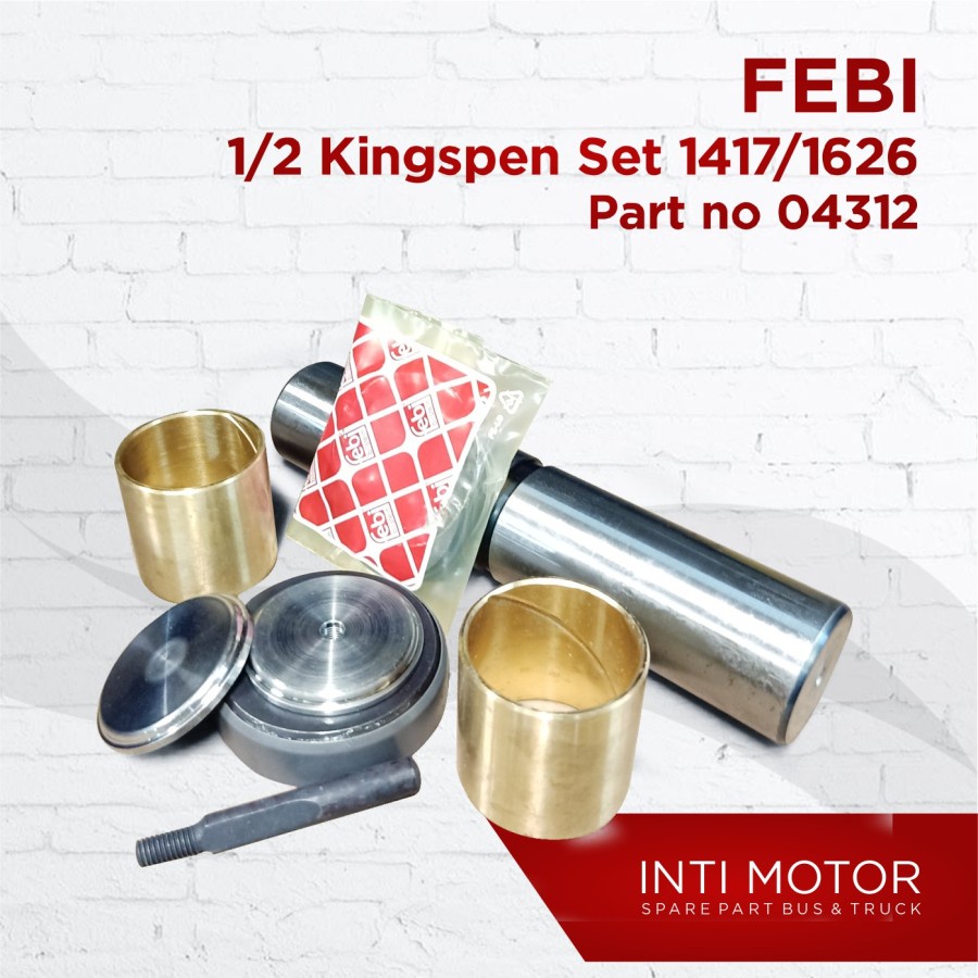 Jual FEBI - KING PEN SET (1 RODA) - 04312 - BUS MERCEDES BENZ 1417 1626 ...