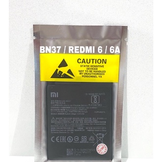 Jual Baterai Hp XIAOMI REDMI 6 / 6A / BN 37/ BN37 / BN-37 Original ...