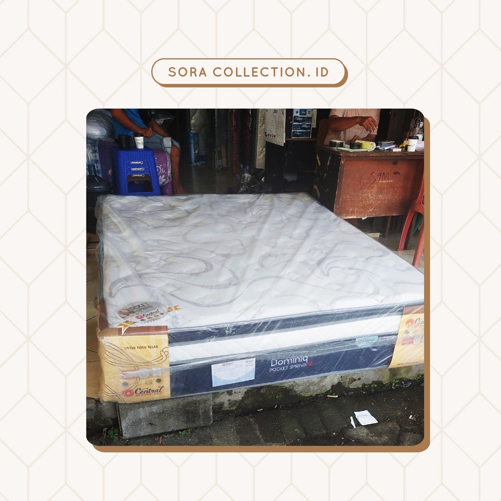 Jual Central Springbed Dominiq Pocket Ukuran 180x200 ( hanya kasur ...