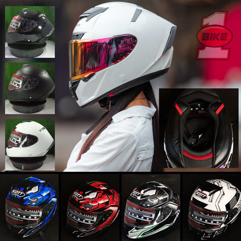 Jual Helm Scott RX 7 FF scott RX7/ Helm FF x14/ Helm FF Ala2 / Helm ...