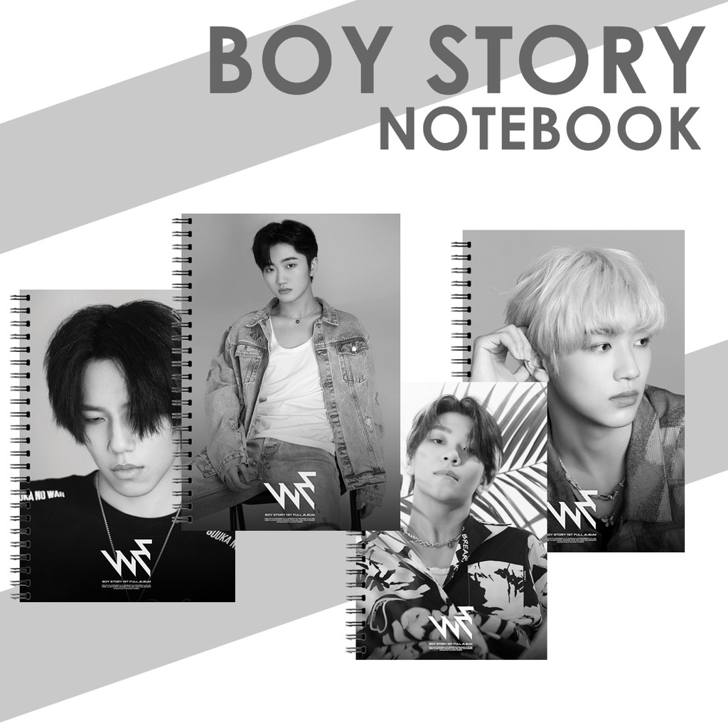 Jual Notebook BOY STORY I U We Spiral Notebook A6 | Shopee Indonesia