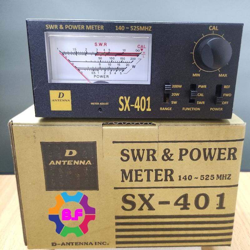 Jual SWR POWER METER SX-401 Swr D'antena Sx 401 Power Meter 140-525 Mhz ...