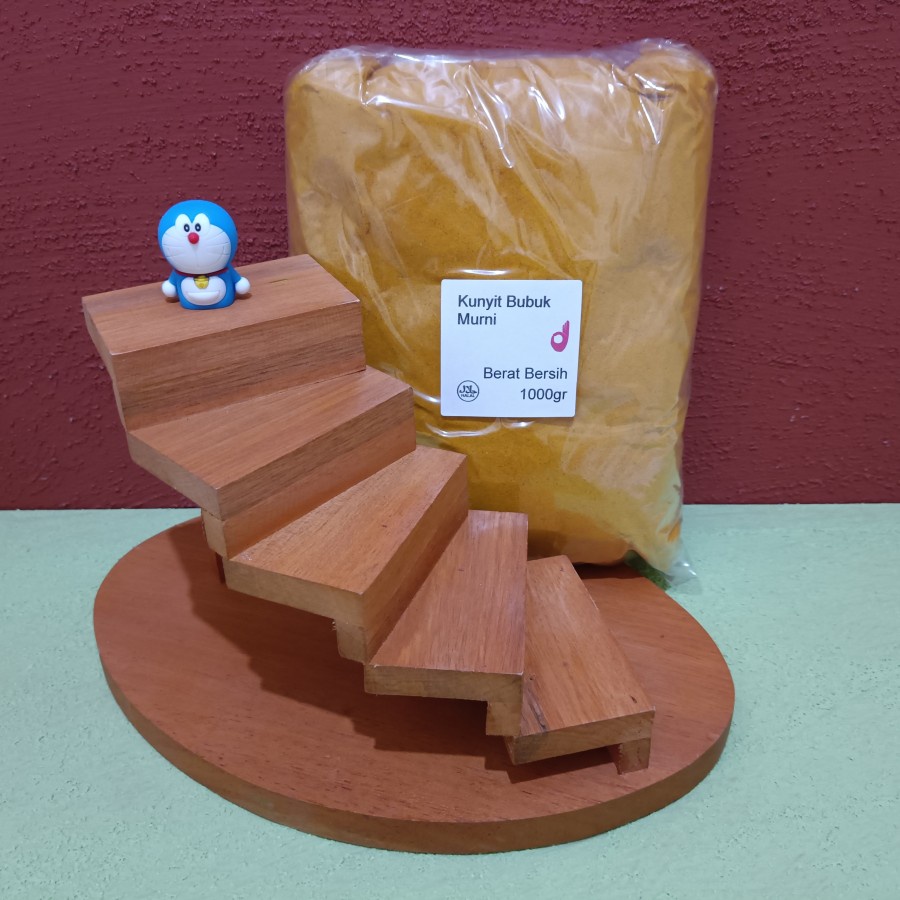 Jual Kunyit Bubuk Murni 1 kg / Pure Turmeric Powder 1000 gram / Rempah ...