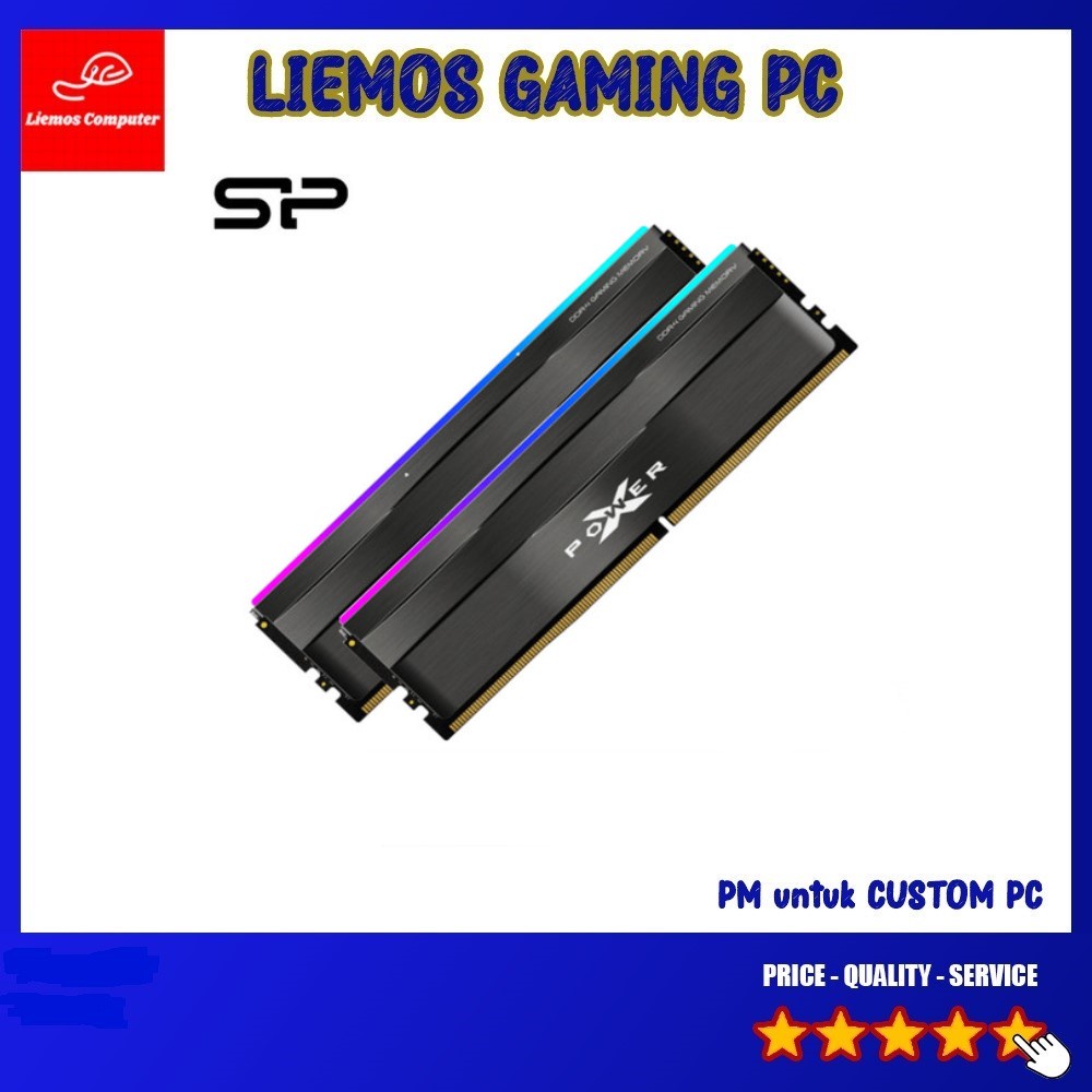 Jual Ram Silicon Power DDR4 16GB 3200MHz (2x8) - XPower Zenith RGB ...