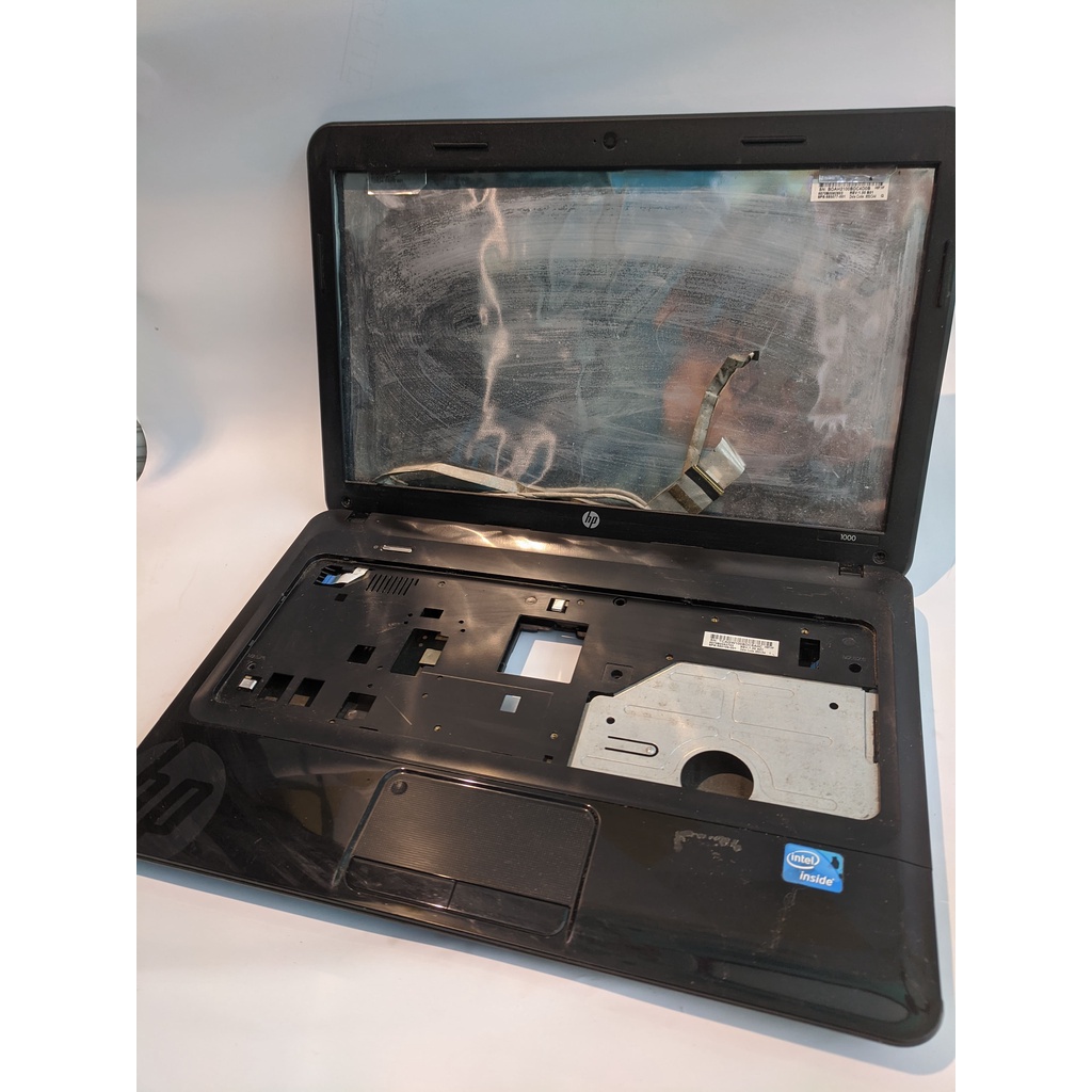 Jual Original Cassing / kesing / Case laptop Hp 1000m-1109TU hitam ...