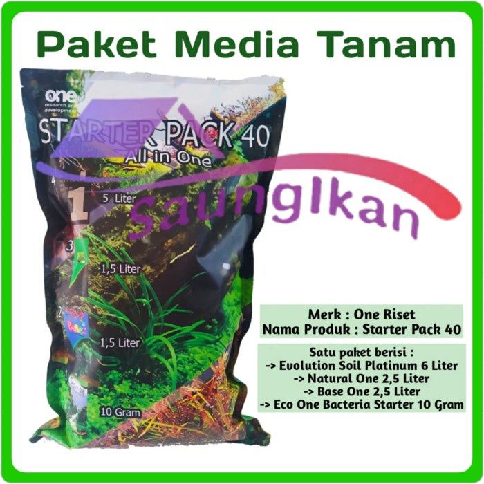 Jual Aquaka Paket Starter Pack All In One Tank 40 Cm Aquascape | Shopee ...