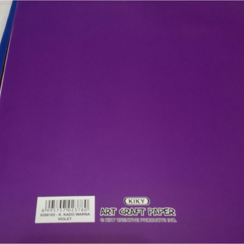 Jual [ 5 Lembar ] Kertas Kado Warna Polos / Kertas Manggis / Kertas ...