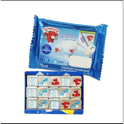 Jual Keju Belcube Plain Cheese 78 gr Keju Mpasi Bayi | The Laughing Cow ...