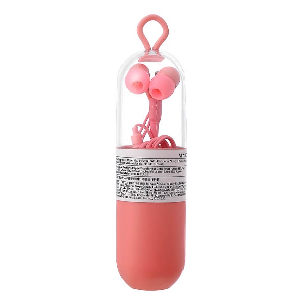 Jual Miniso Earphone Colorful Capsule Noise Cancelling - pink,putih ...