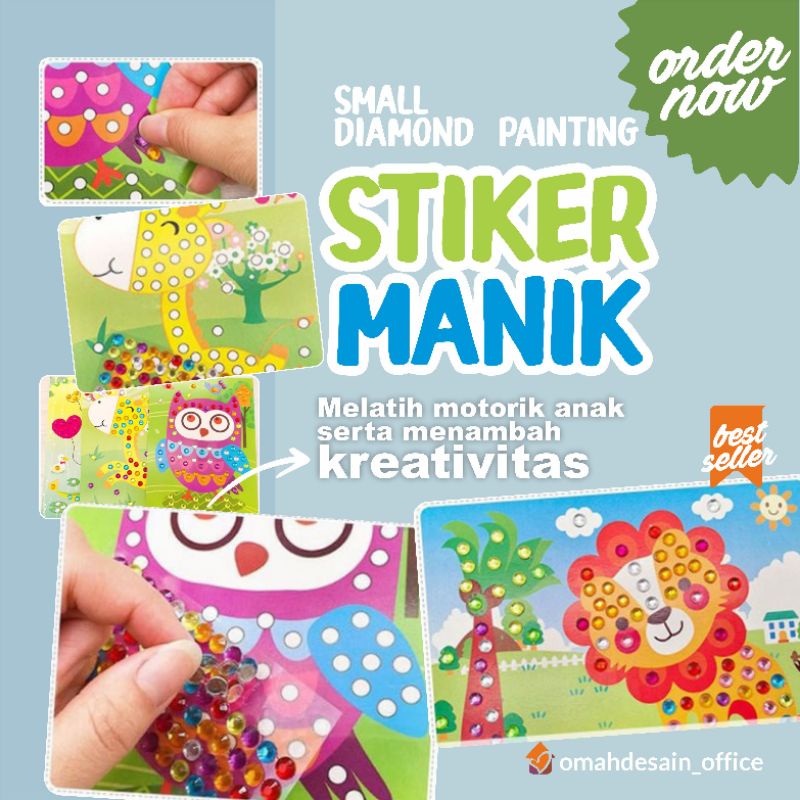 Jual STICKER MANIK ANAK | DIAMOND PAINTING | PRAKARYA ANAK | Shopee ...