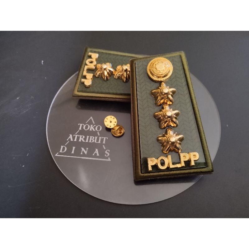 Jual Pangkat Satpol-pp Pangkat Polpp Golongan 4B Exclusive | Shopee ...